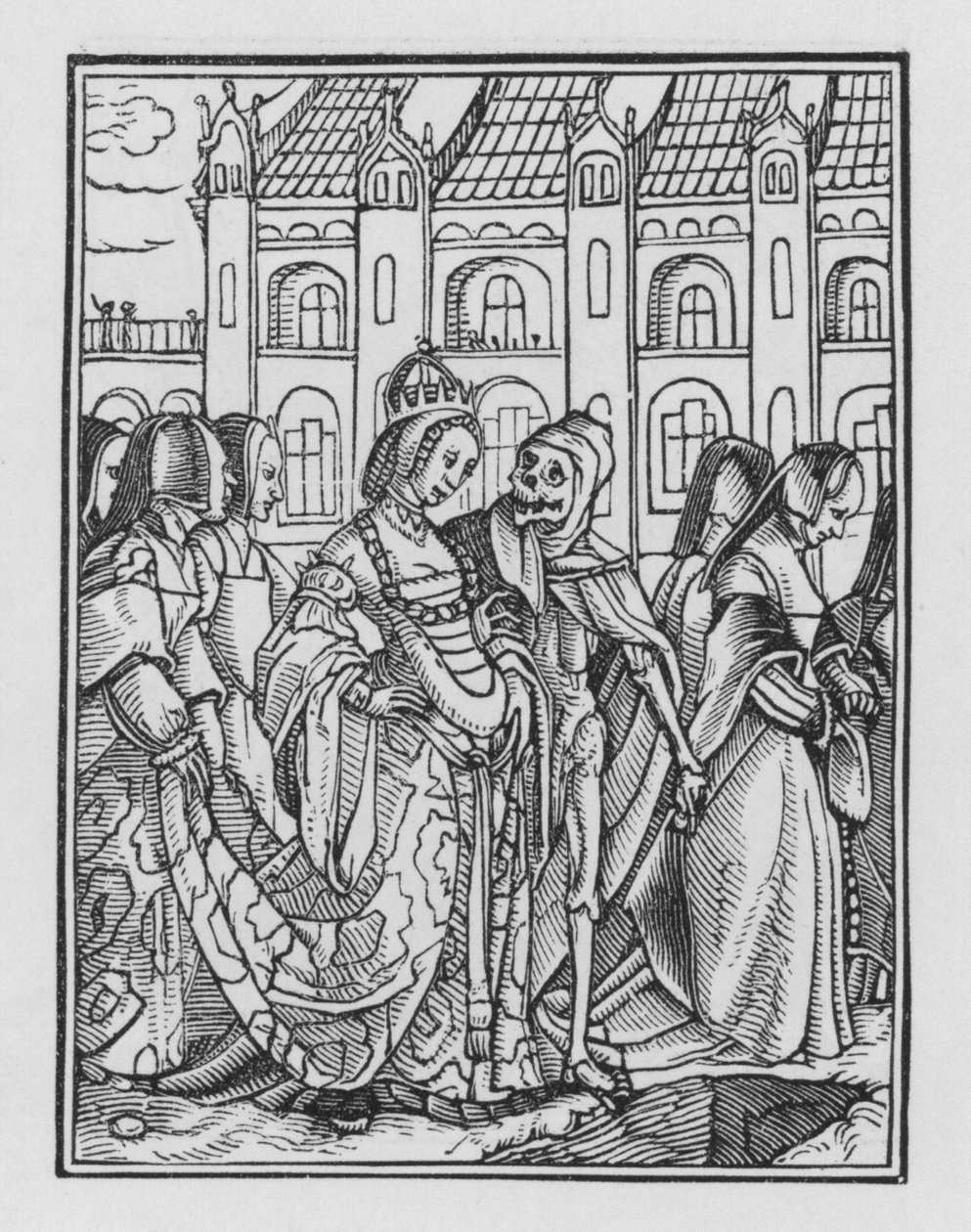 La Danse Macabre de Holbein : L'Impératrice