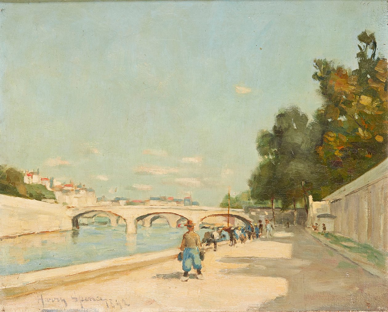 Ponts sur la Seine | Harry Spence | Estampe d'art