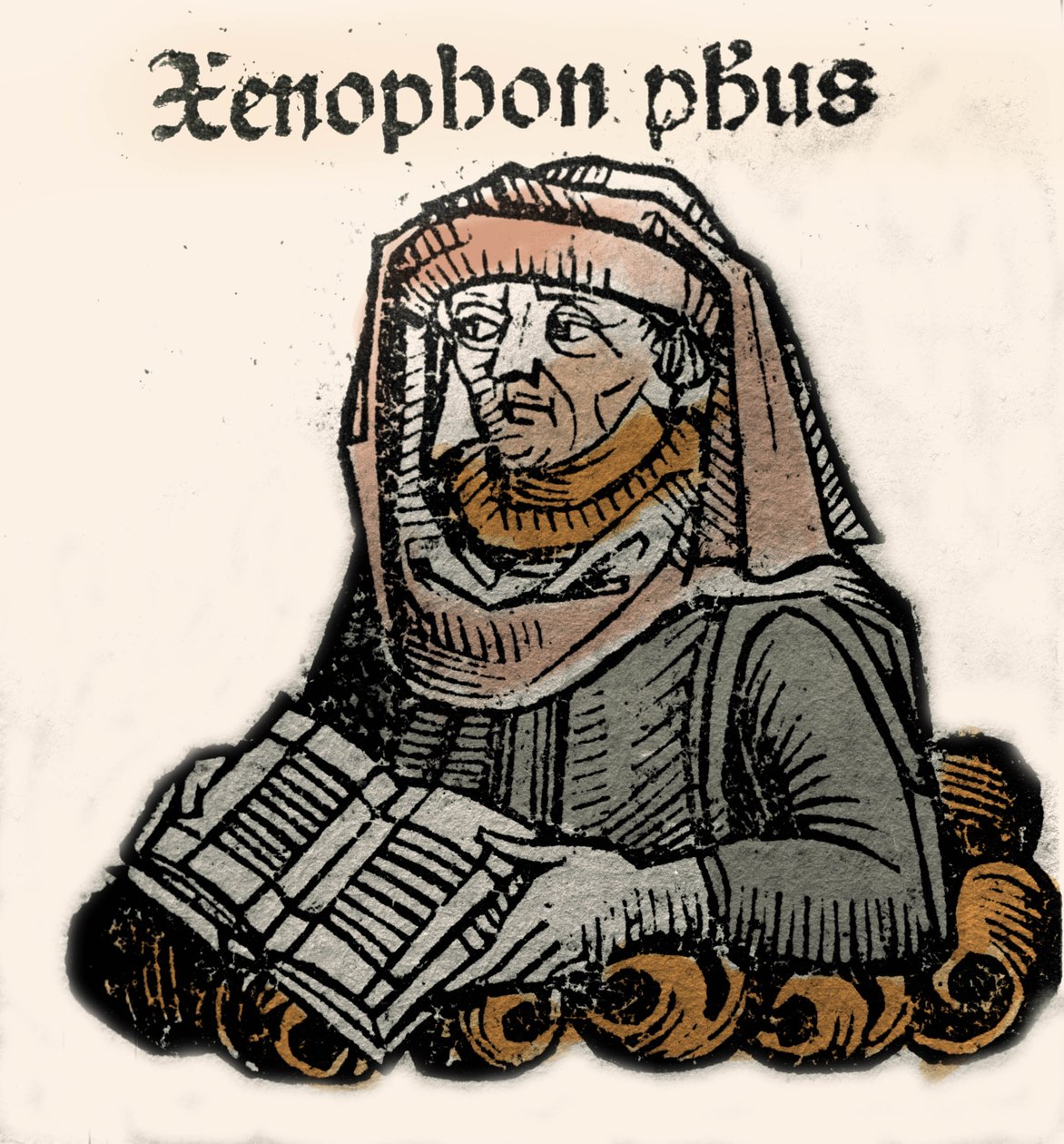 Xénophon d'Athènes, philosophe et historien grec (ca. 430-ca. 355 av. J ...