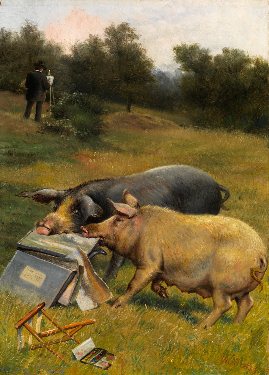 Bon goût | Herbert William Weekes | Estampe d'art