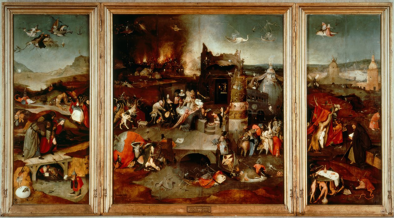 La tentation de saint Antoine | Hieronymus Bosch