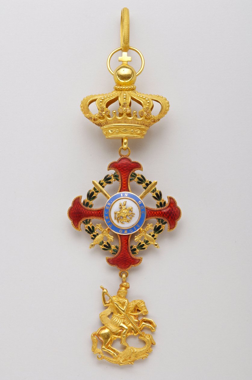 Ordre de Saint-Georges de la Réunion : insigne appartenant aux ...