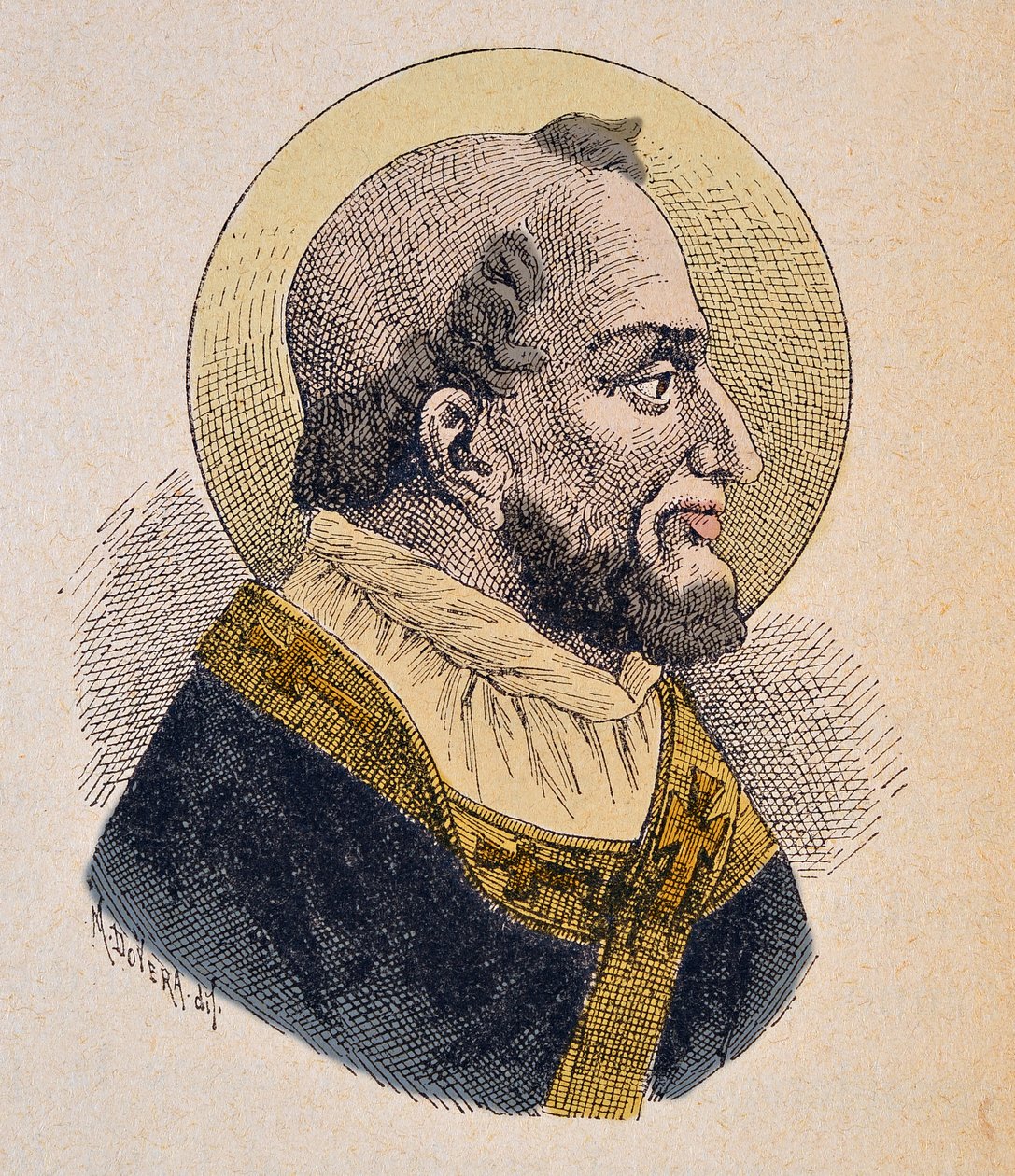 Portrait du Pape Anaclet (ca. 76-88) | Italian School