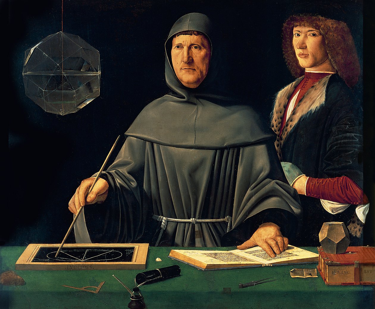 Portrait de Luca Pacioli | Jacopo de Barbari | Estampe d'art
