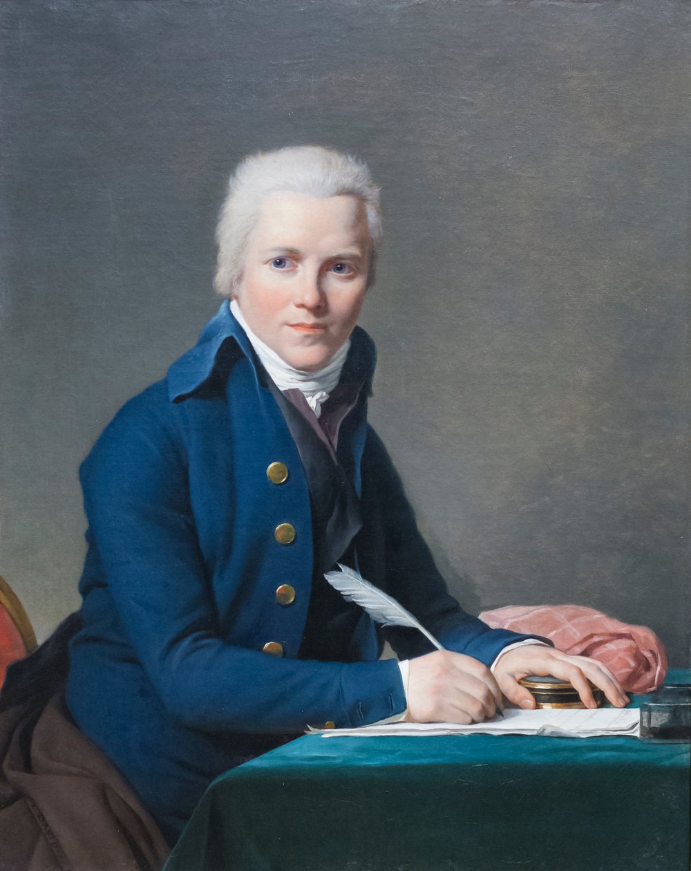 Portrait de Jacobus Blauw | Jacques Louis David