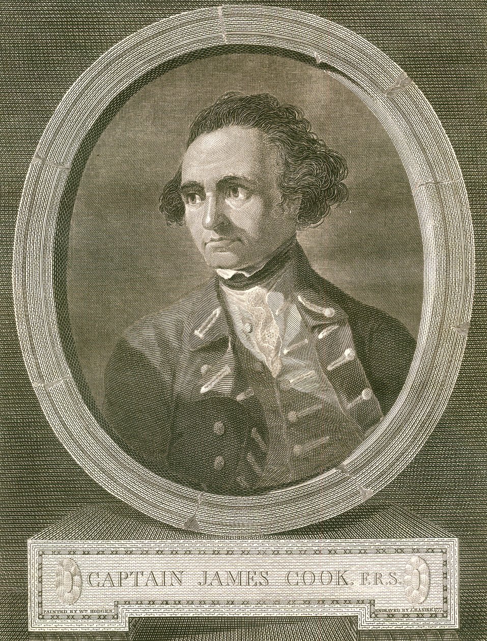 Portrait du capitaine James Cook | James Basire