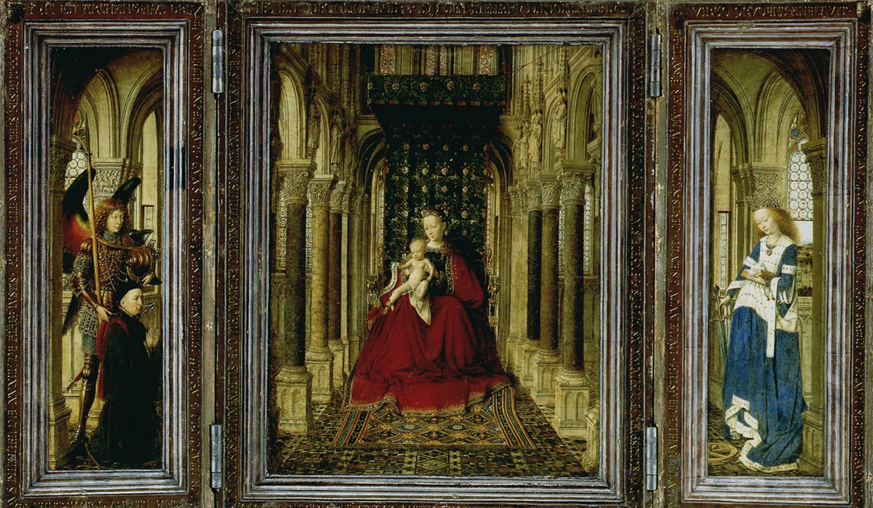 Le Retable de Dresde Triptyque, 1437 | Jan van Eyck