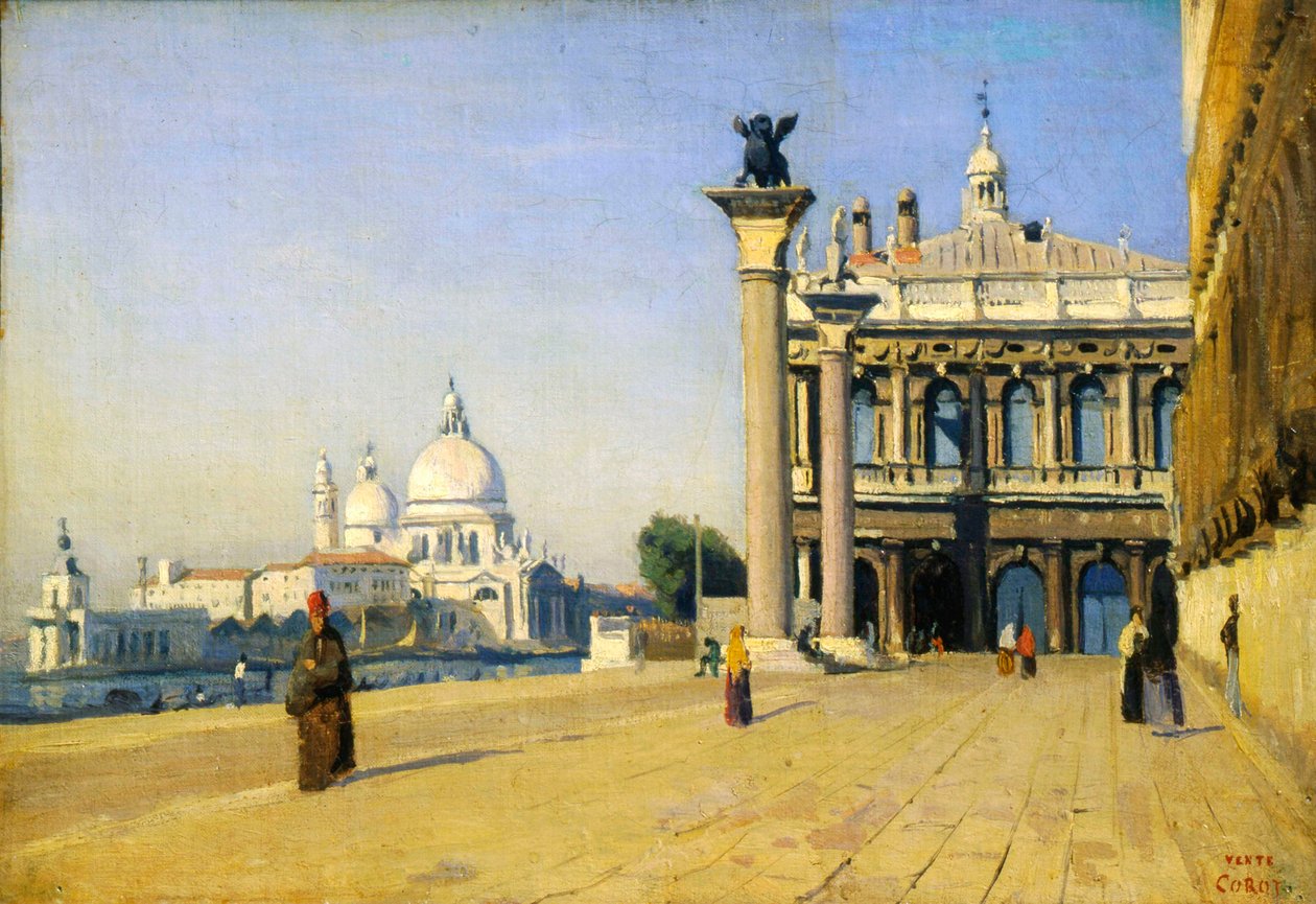 Matin à Venise | Jean Baptiste Camille Corot