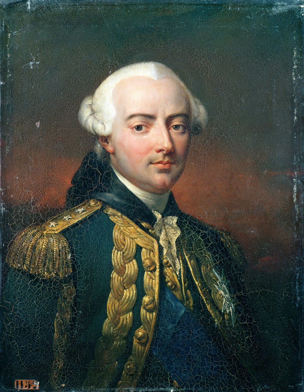 Portrait de Charles Henri (1729-94) Comte d'Estaing