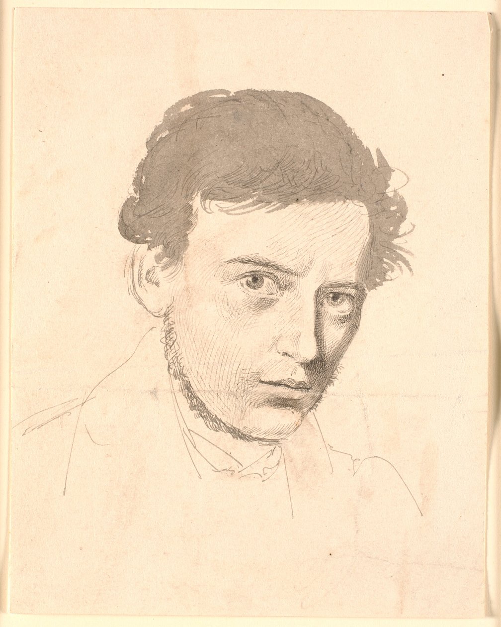 Portrait d'un jeune homme | Johan Thomas Lundbye