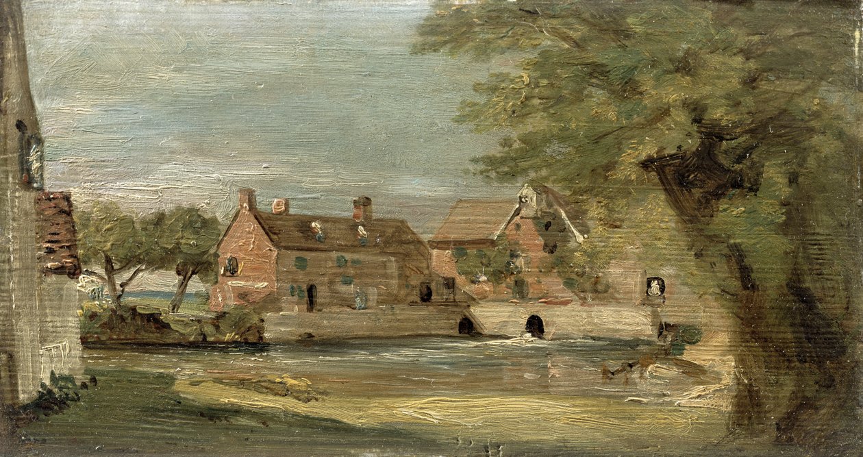 Moulin de Flatford | John Constable | Estampe d'art