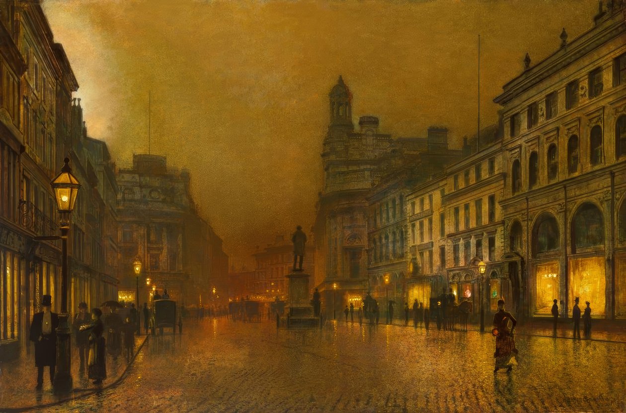 Manchester, St. Ann's Square | John Atkinson Grimshaw