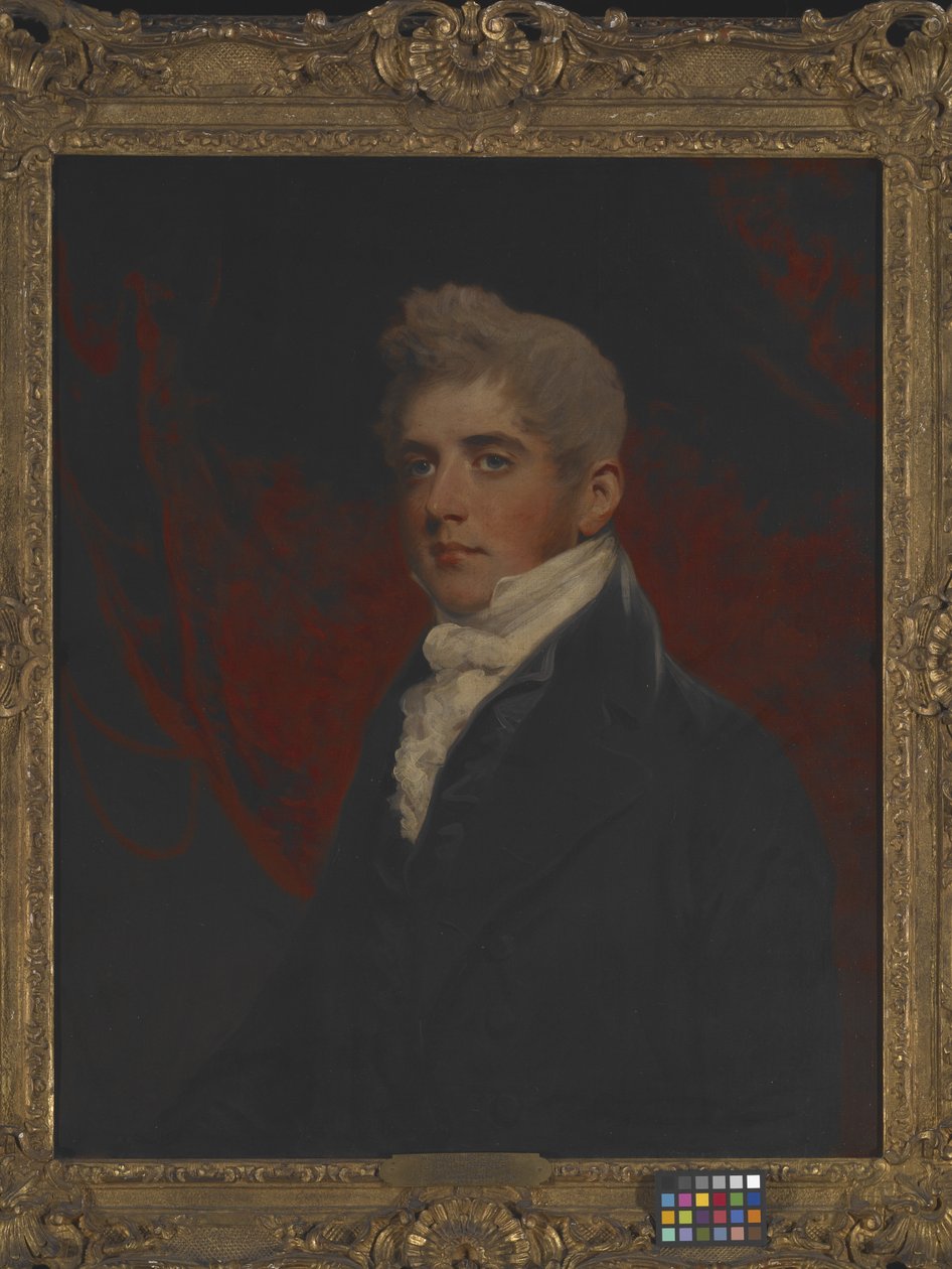 Portrait de William Inigo Jones (huile sur toile)