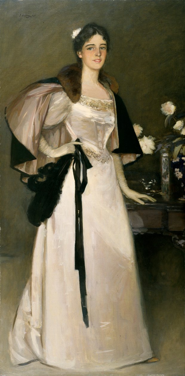 Portrait de Mlle Mary Burrell | John Lavery | Estampe d'art