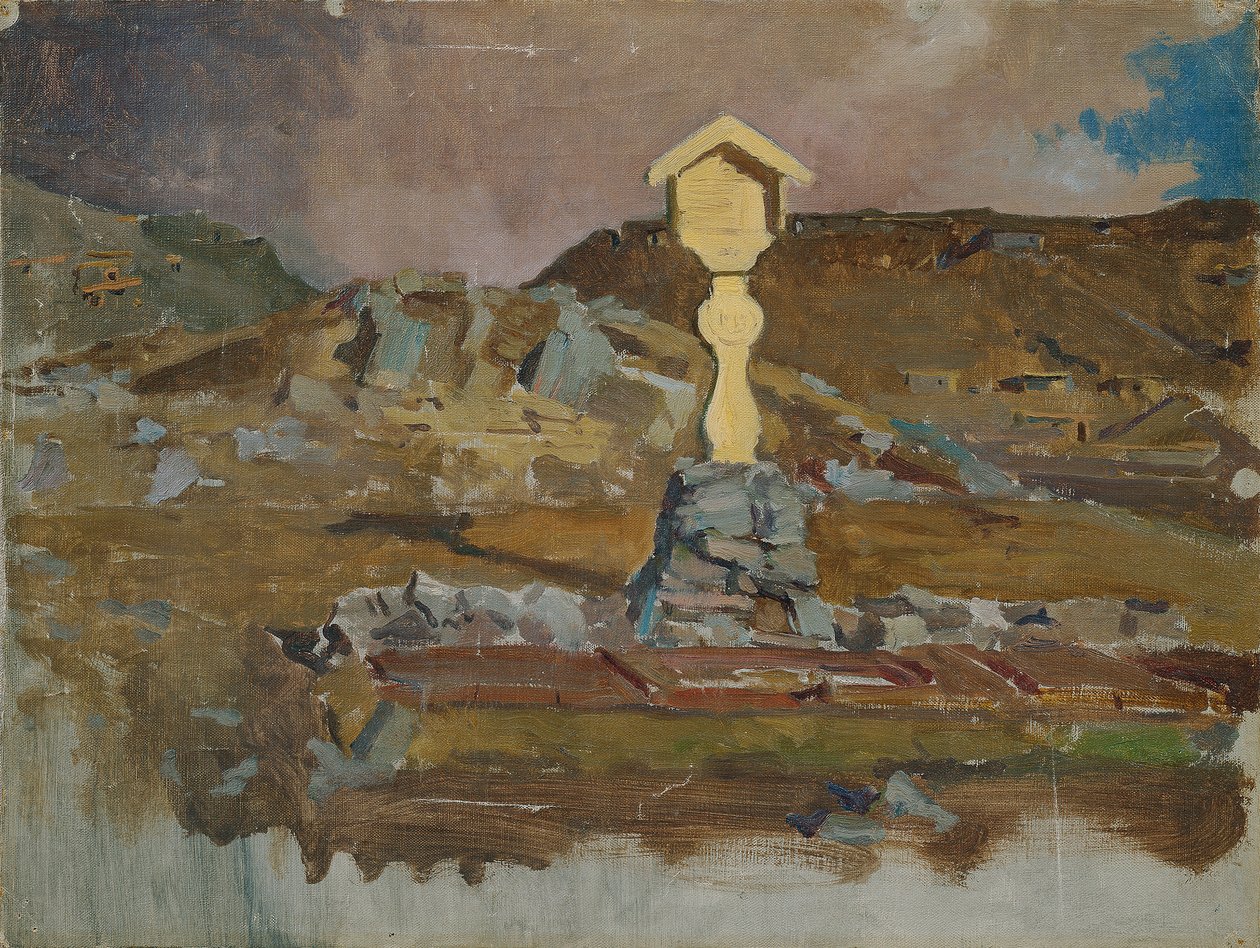 Tombe de soldat | John Quincy Adams | Estampe d'art