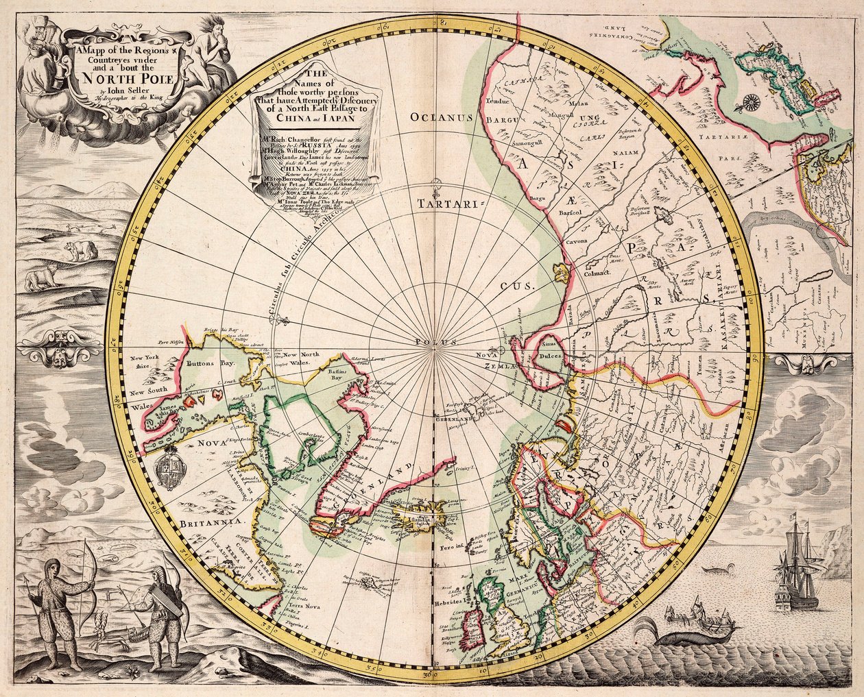 Carte Du Monde Cercle Arctique