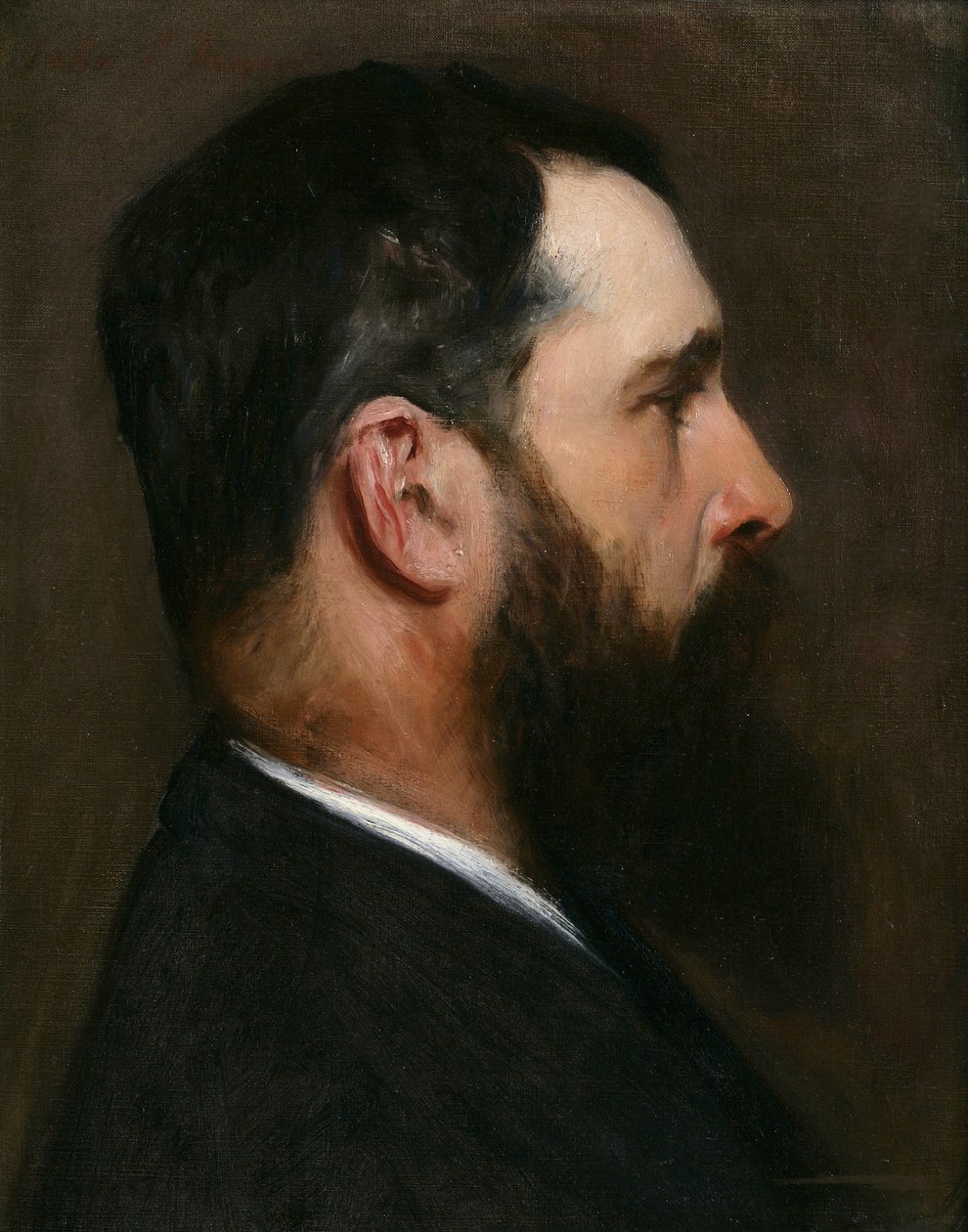 Claude Monet, 1887 | John Singer Sargent | Estampe d'art