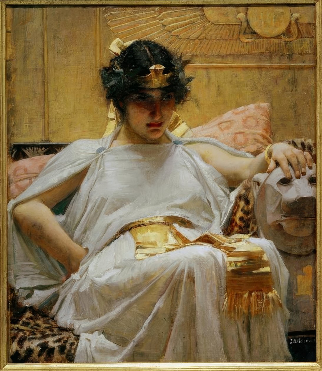Cléopâtre | John William Waterhouse | Estampe d'art
