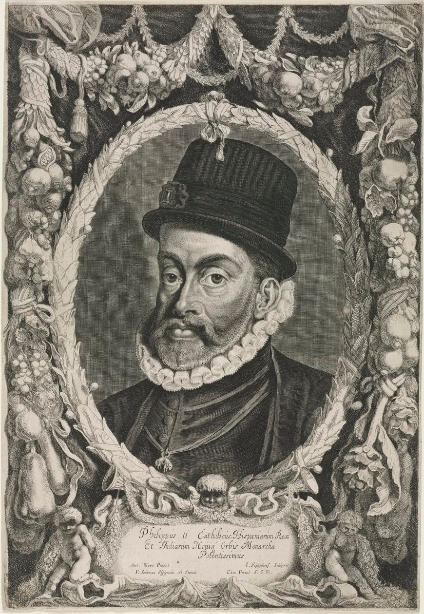 Portrait de Philippe II, roi d'Espagne, 1644