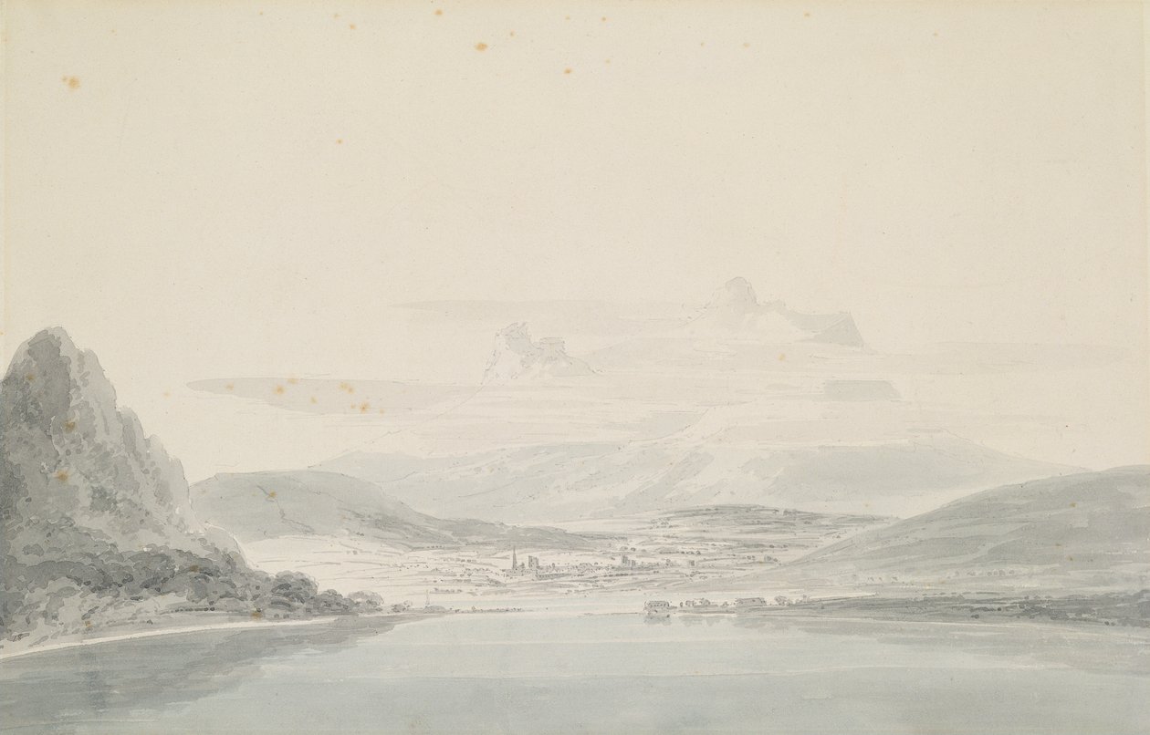 Paysage, d'après John Robert Cozens (1752-99)