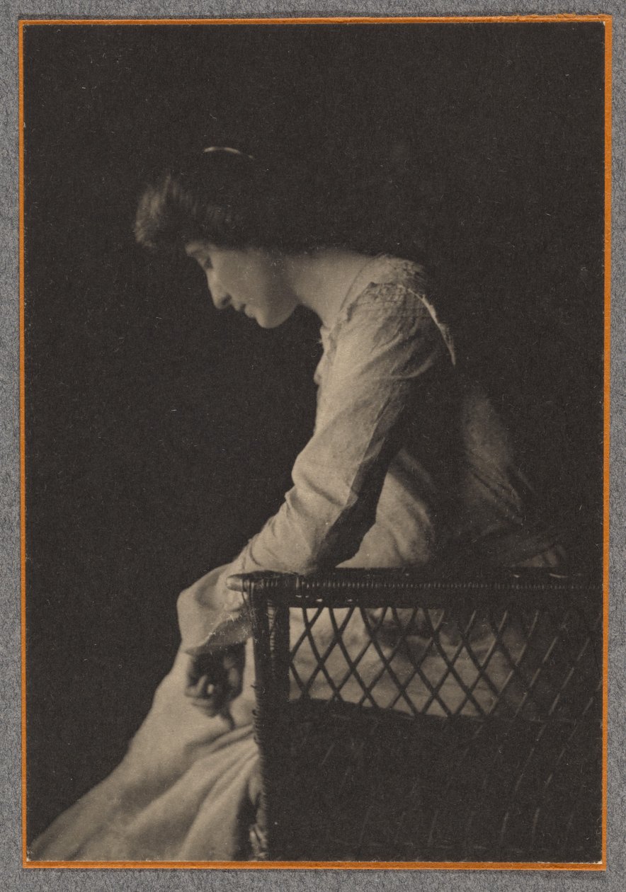 [Portrait de Mercedes de Cordoba] | Joseph Turner Keiley