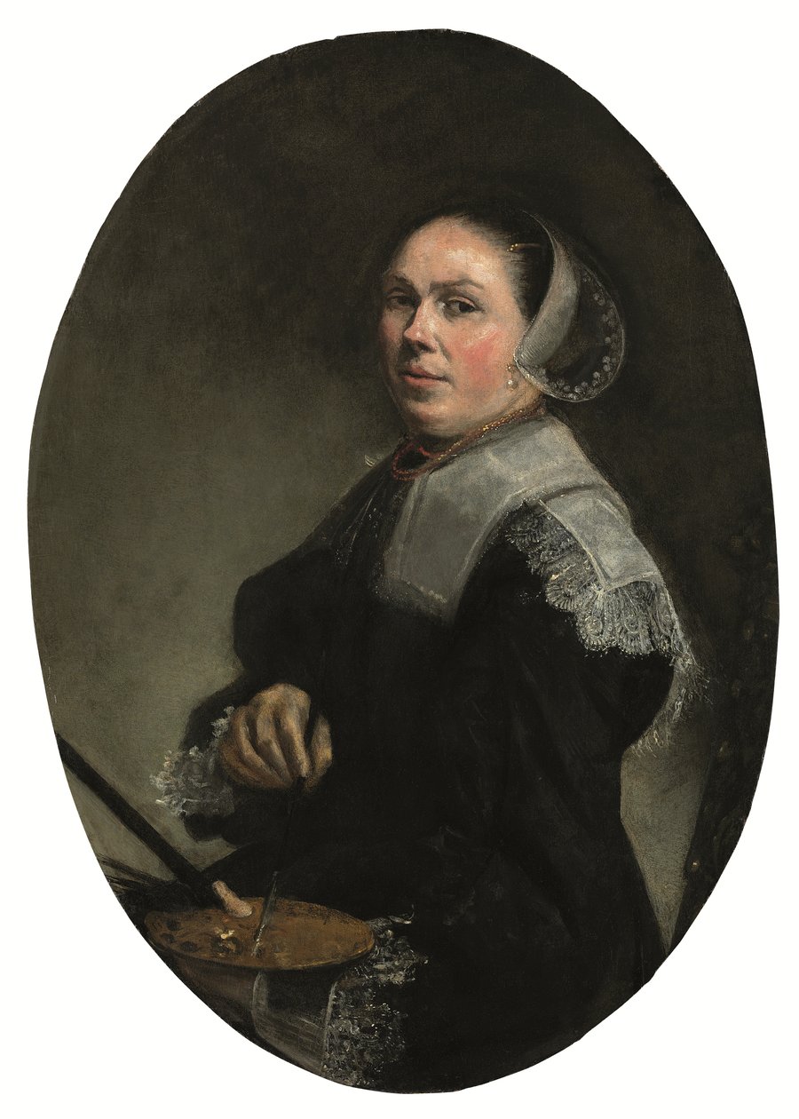 Portrait de l'artiste | Judith Leyster | Estampe d'art