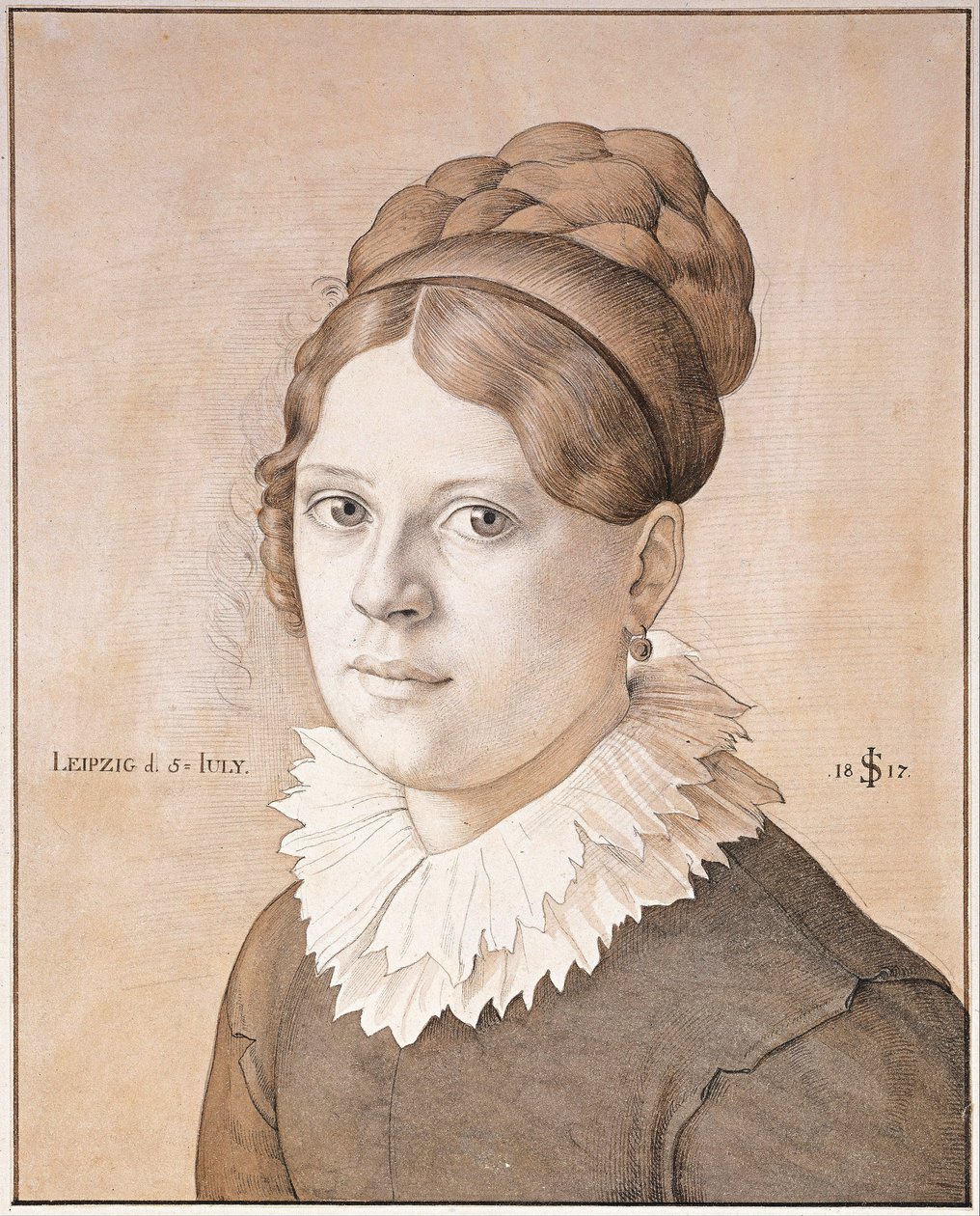 Portrait d'Henriette Schnorr von Carolsfeld, 1817