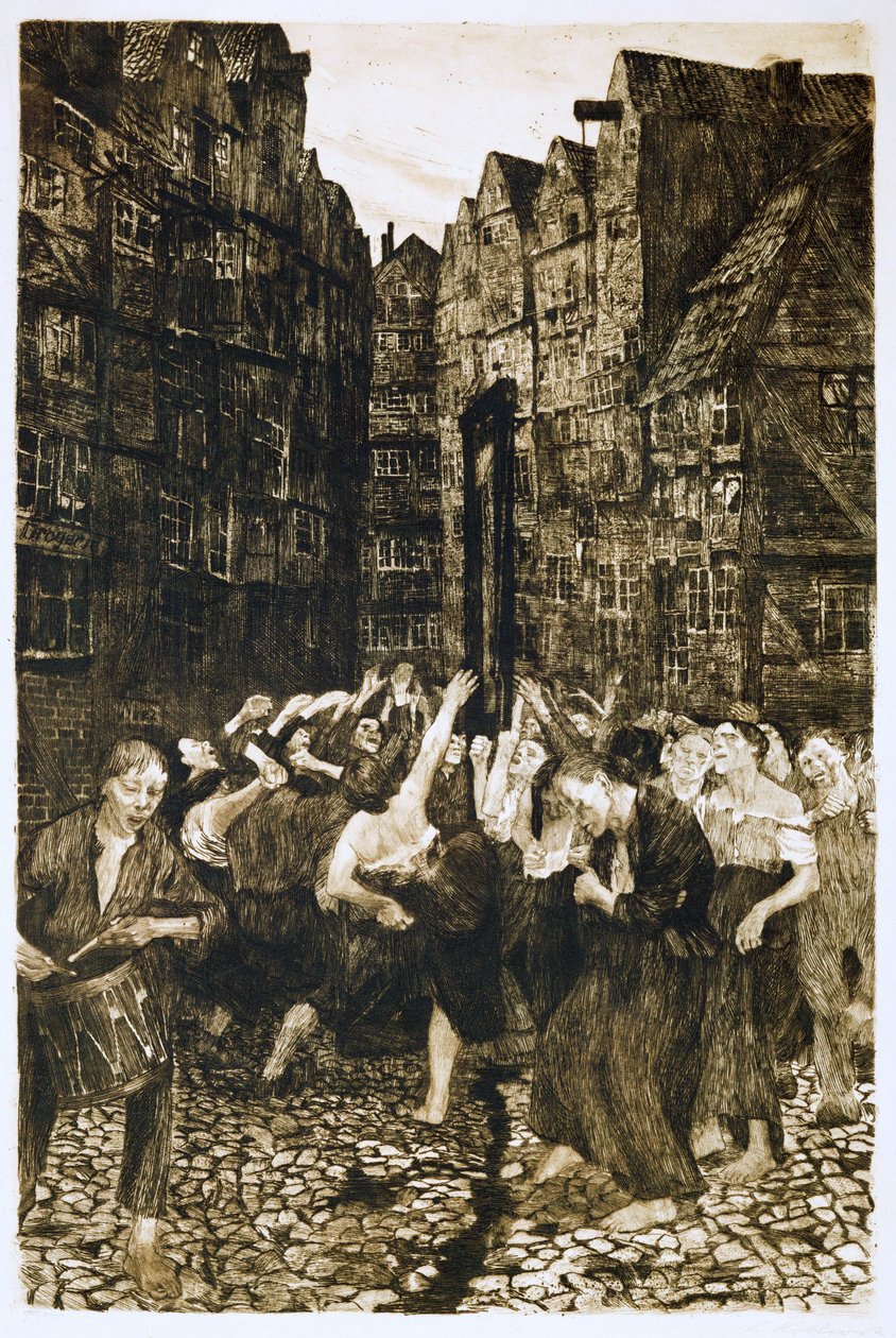 La Carmagnole | Kathe Schmidt Kollwitz | Estampe d'art