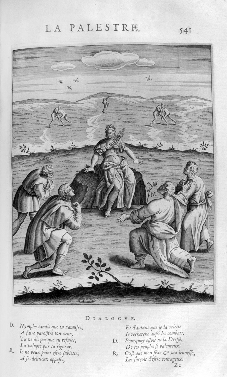 La palestre (école de lutte grecque antique)