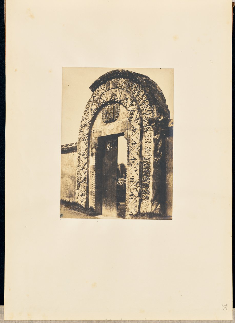 [Porte de jardin] | Louis Alphonse Davanne | Estampe d'art