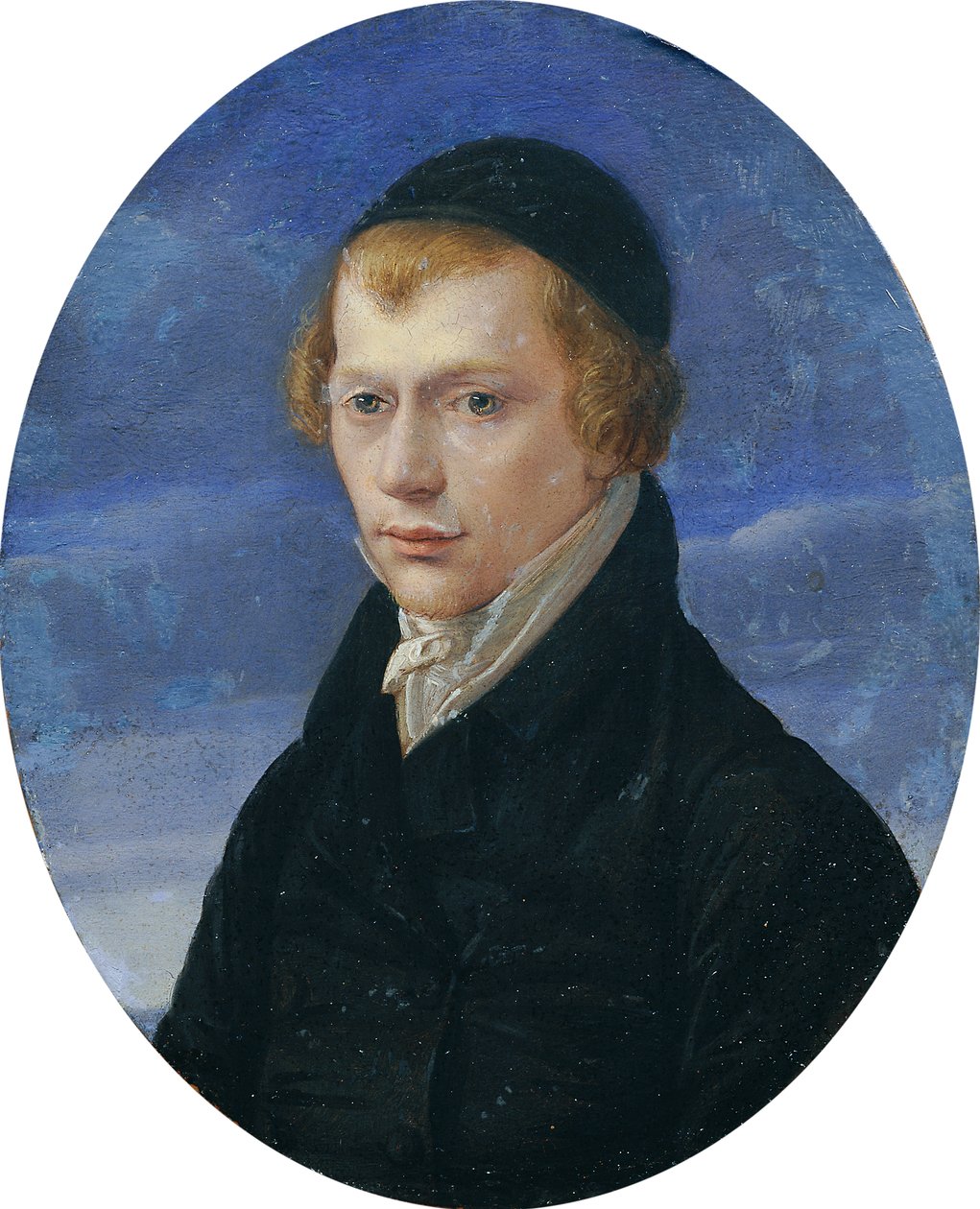 Portrait d'un homme roux avec un bonnet | Estampe d'art
