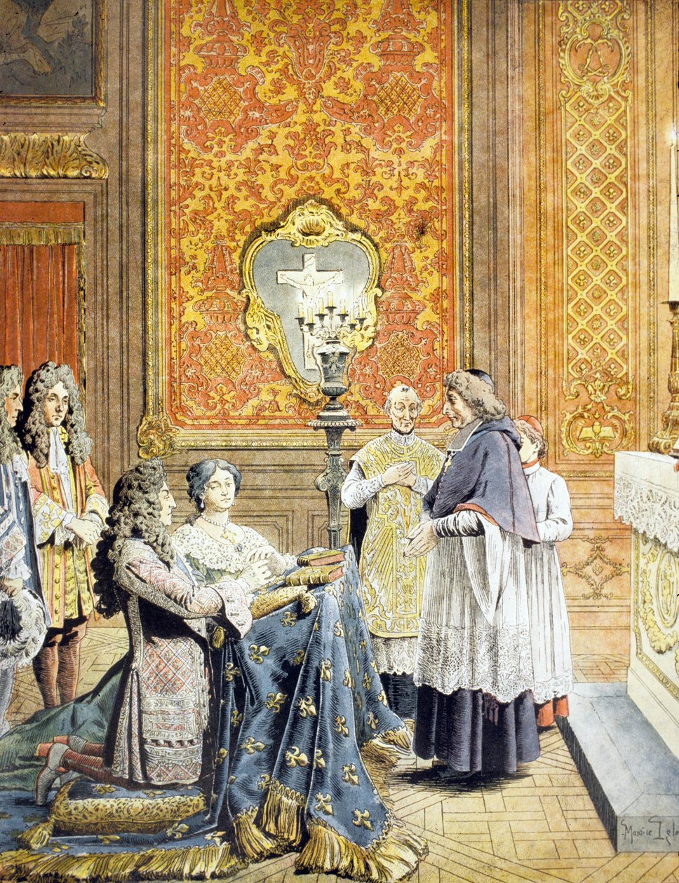 Mariage secret entre le roi Louis XIV et Françoise d'Aubigné, Mme de ...