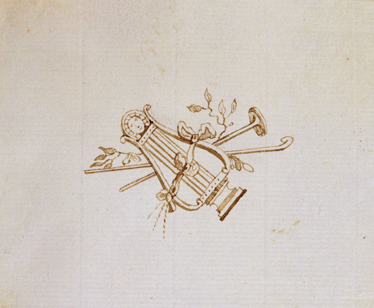 Dessin du carnet de croquis de Michael Faraday