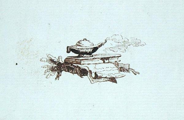 Dessin du carnet de croquis de Michael Faraday