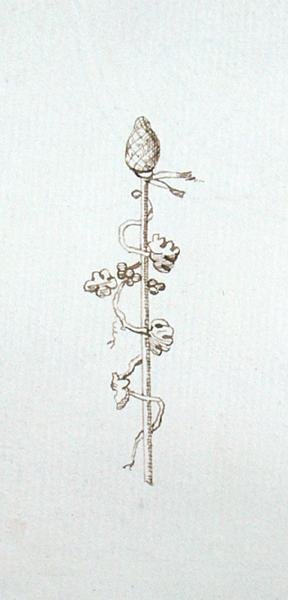 Dessin du carnet de croquis de Michael Faraday