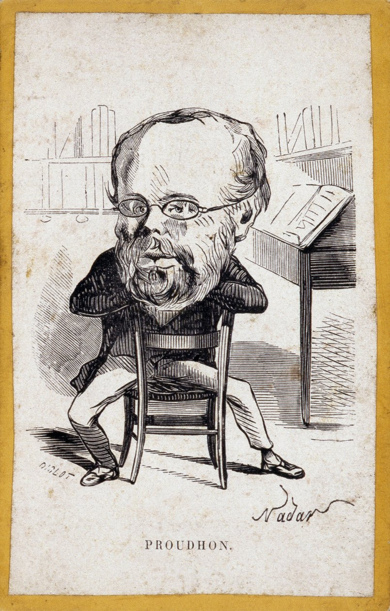 Portraits-charge par Pierre-Joseph Proudhon | Nadar