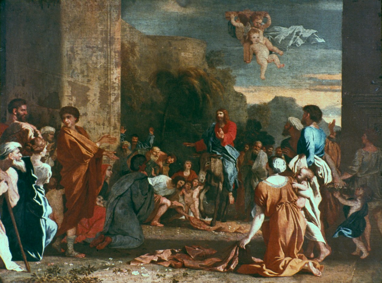 Jésus entre à Jérusalem, vers 1630 | Nicolas Poussin