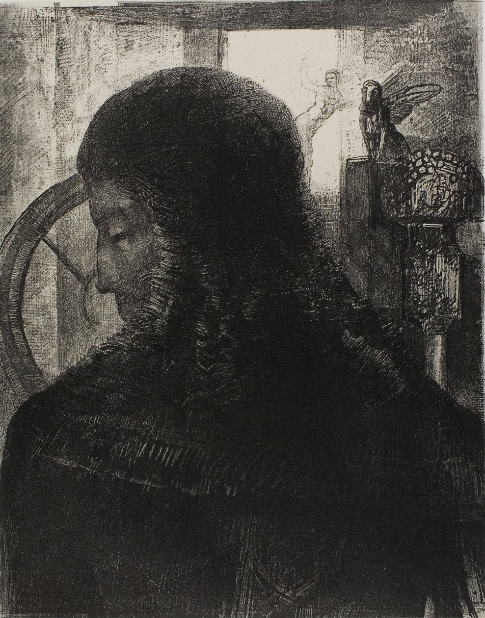 Vieux chevalier | Odilon Redon | Estampe d'art
