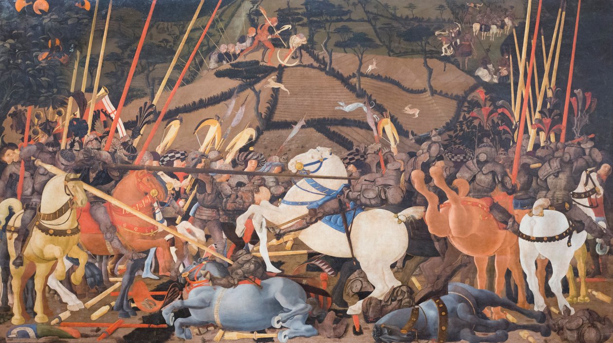 La bataille de San Romano | Paolo Uccello | Estampe d'art