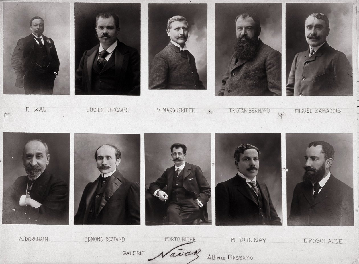 Dix portraits de Paul Nadar (photo en noir et blanc)