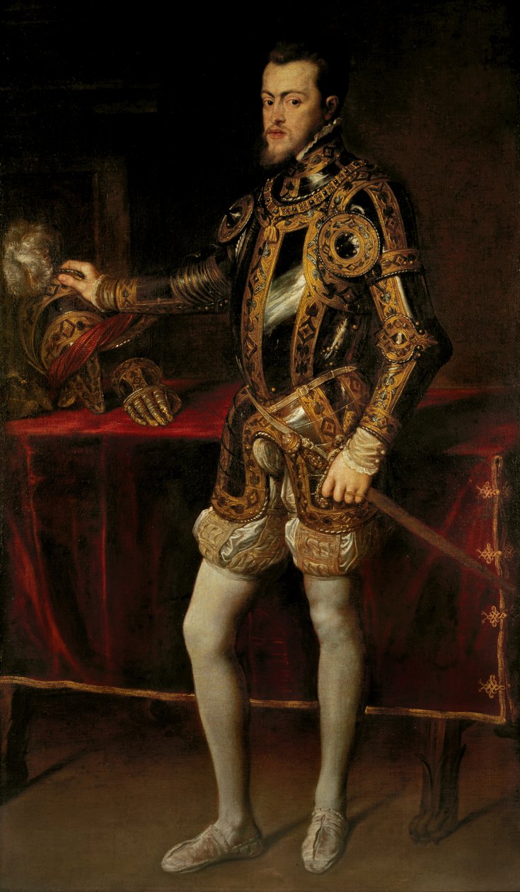 Portrait de Philippe II, roi d'Espagne, en tant que prince