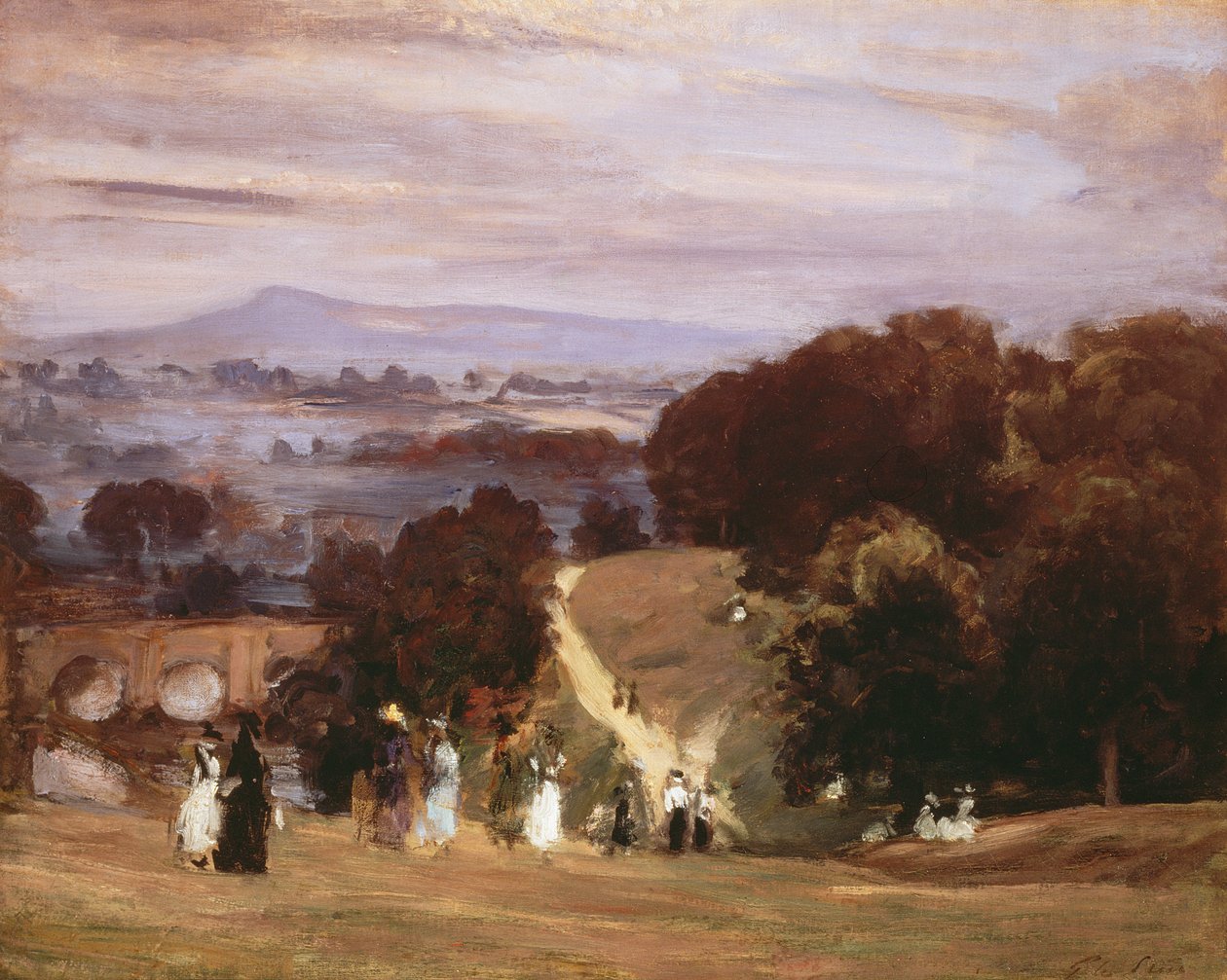 Promenades à Ludlow, 1899 | Philip Wilson Steer