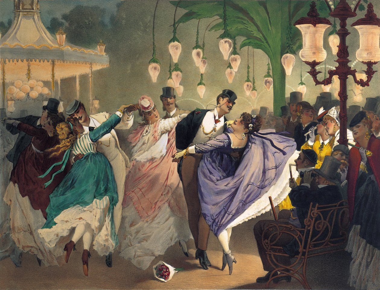 Valse au Bal Mabille | Philippe Jacques Linder