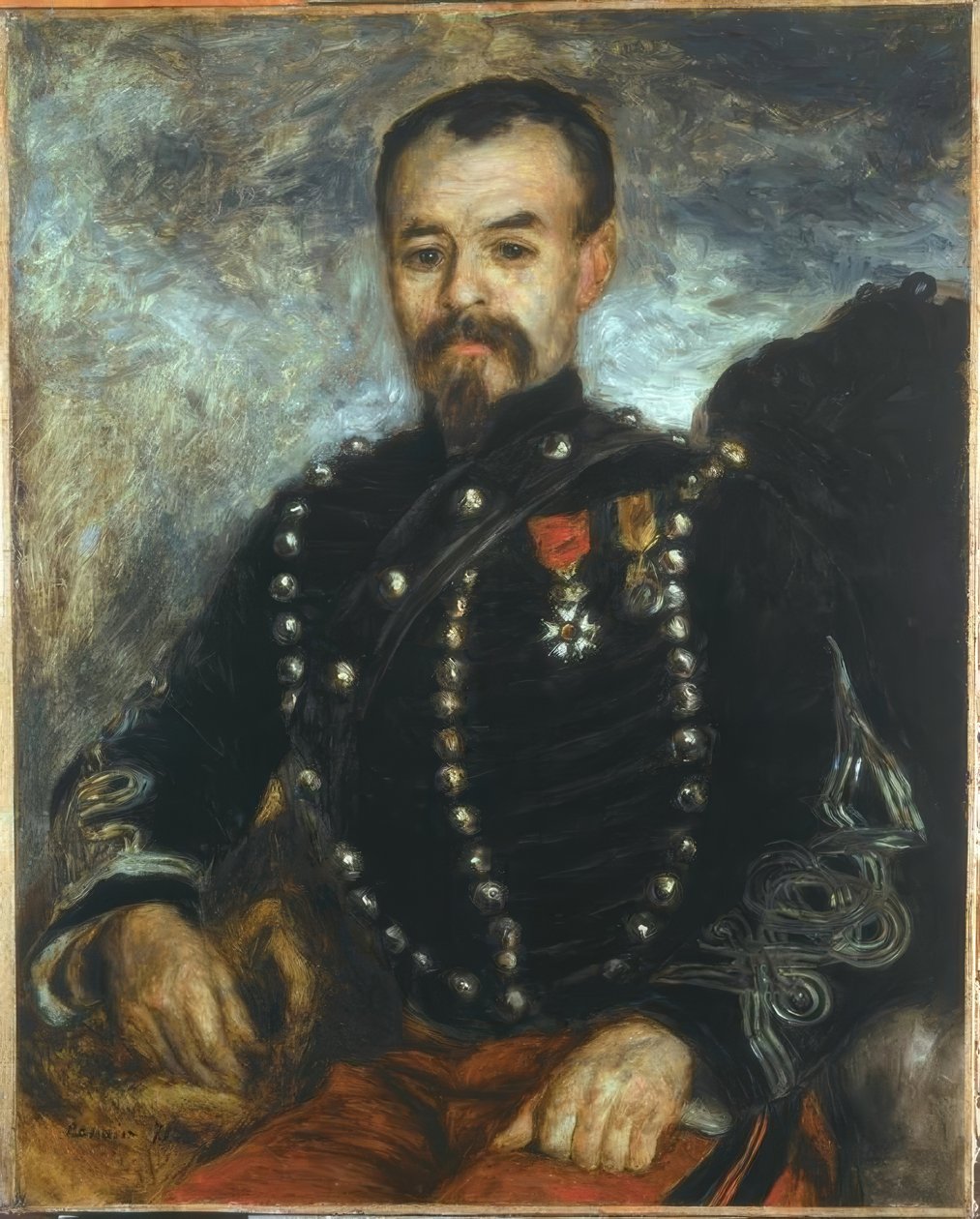 Portrait du capitaine Darras | Pierre Auguste Renoir