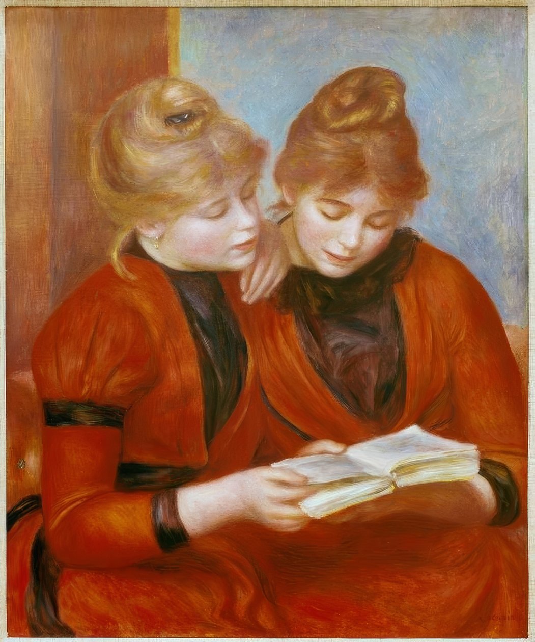 Les deux sœurs | Pierre Auguste Renoir | Estampe d'art