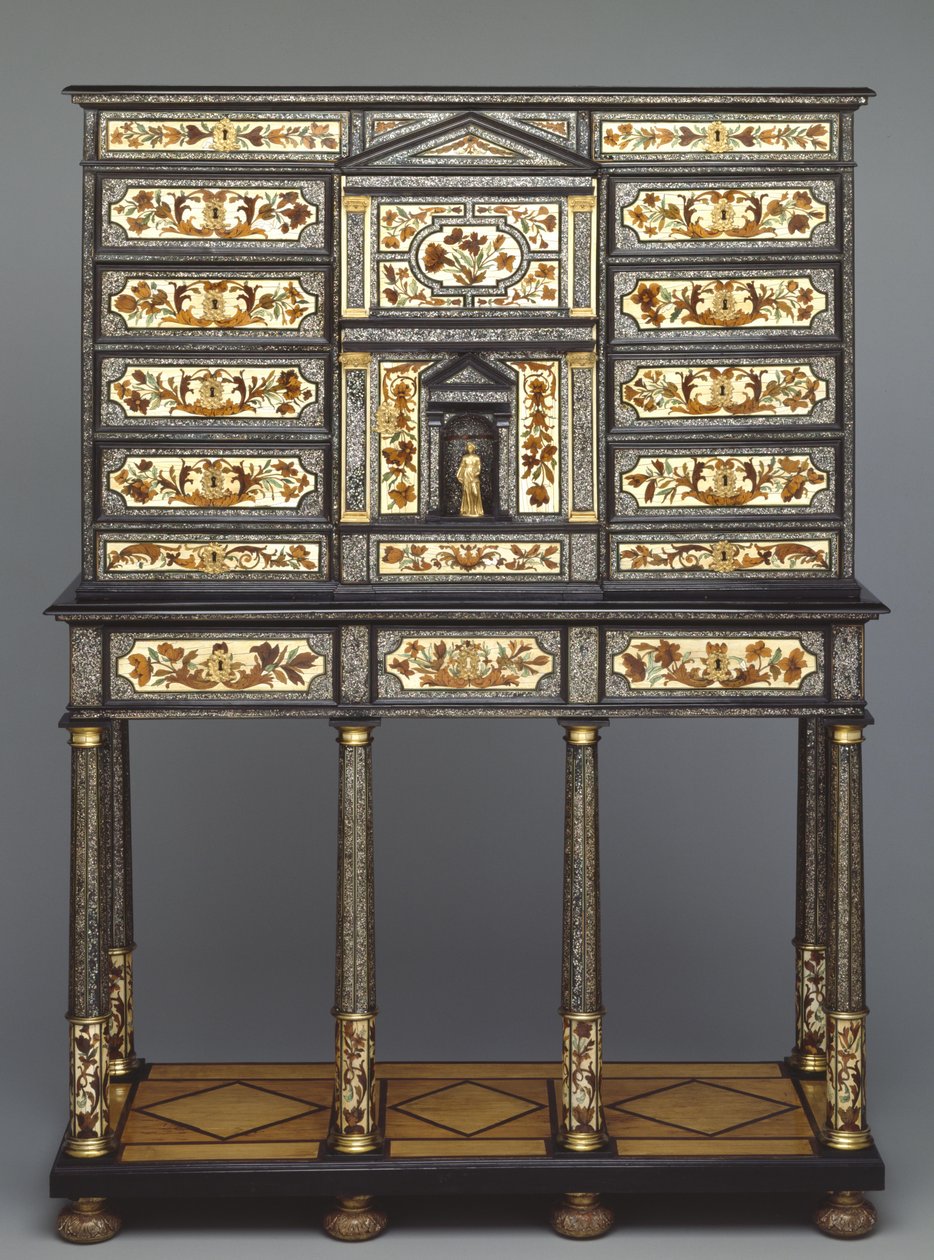 Cabinet sur Pied | Pierre Gole | Estampe d'art