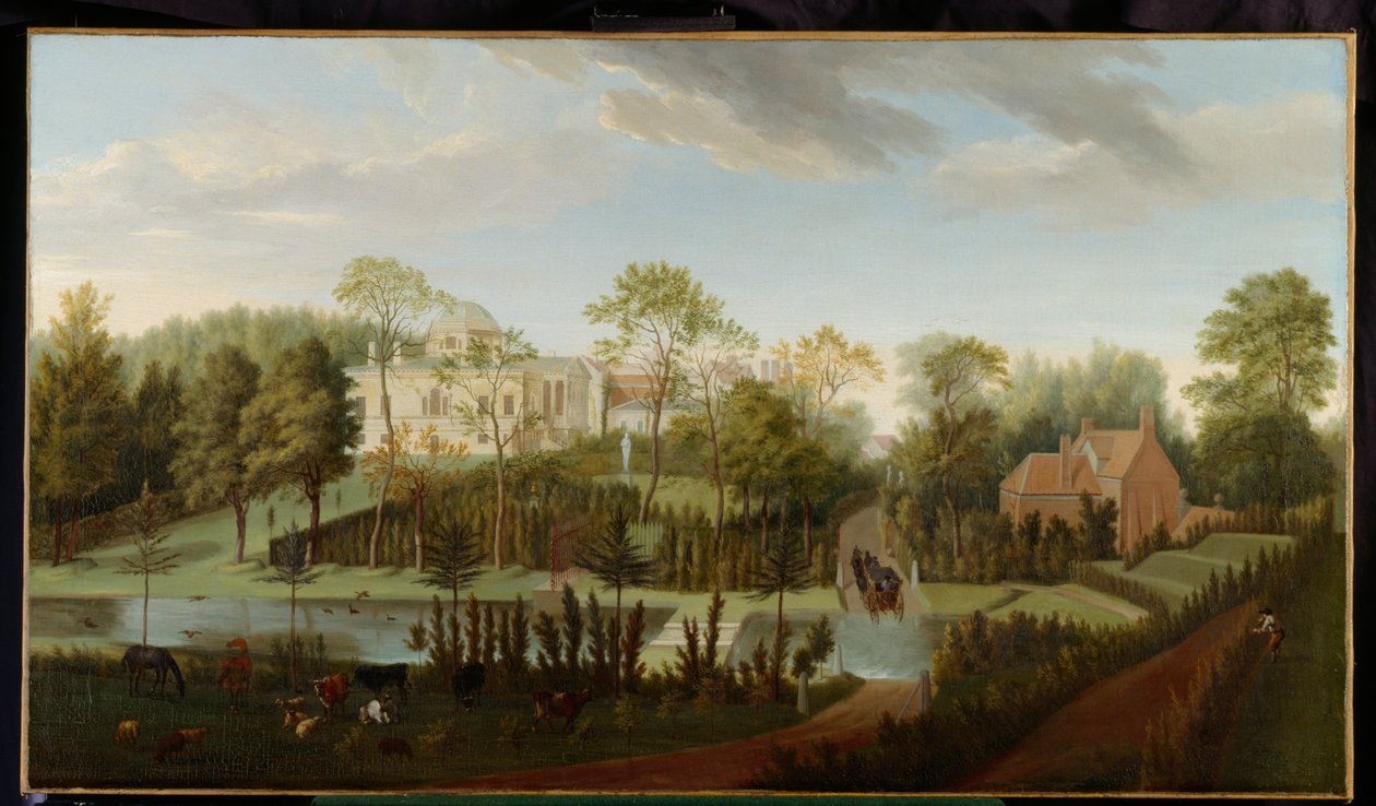 Vue de Chiswick House depuis le sud-ouest | Estampe d'art