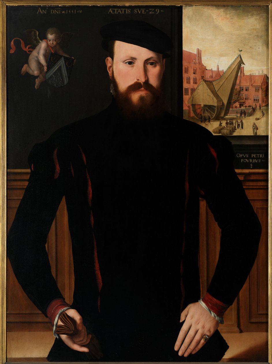 Portrait de Jan van Eyewerve | Pieter Jansz. Pourbus
