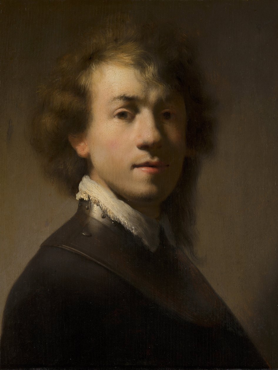 Autoportrait, 1629 | Rembrandt van Rijn | Estampe d'art