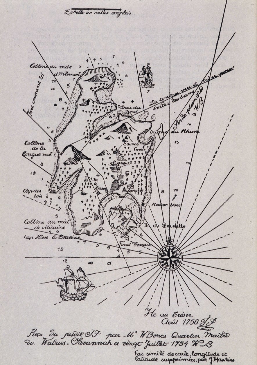 Carte Nautique Des Pirates